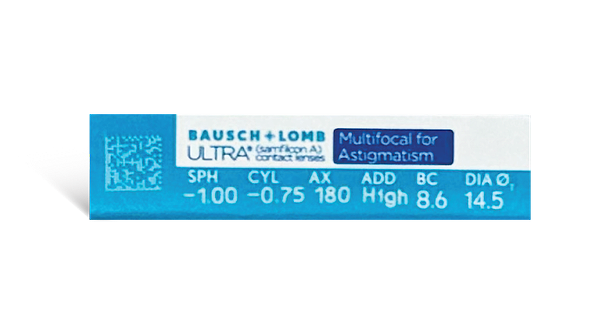 Bausch + Lomb ULTRA Multifocal for Astigmatism - Contact Lenses from ...