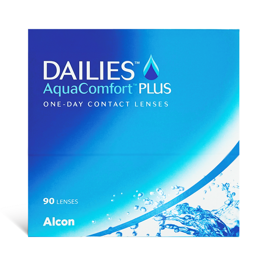 DAILIES AQUACOMFORT PLUS 90pk - Contact Lenses from Walmart Contacts