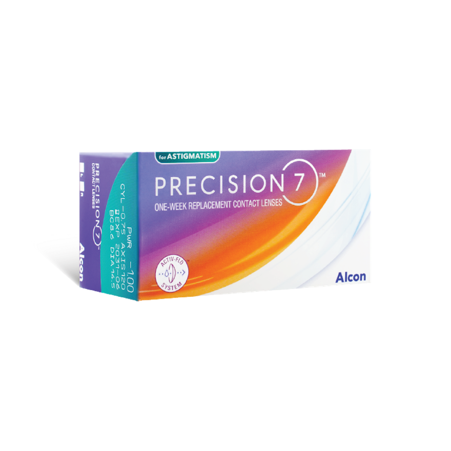 PRECISION7® for Astigmatism 27pk - Contact Lenses from Walmart Contacts