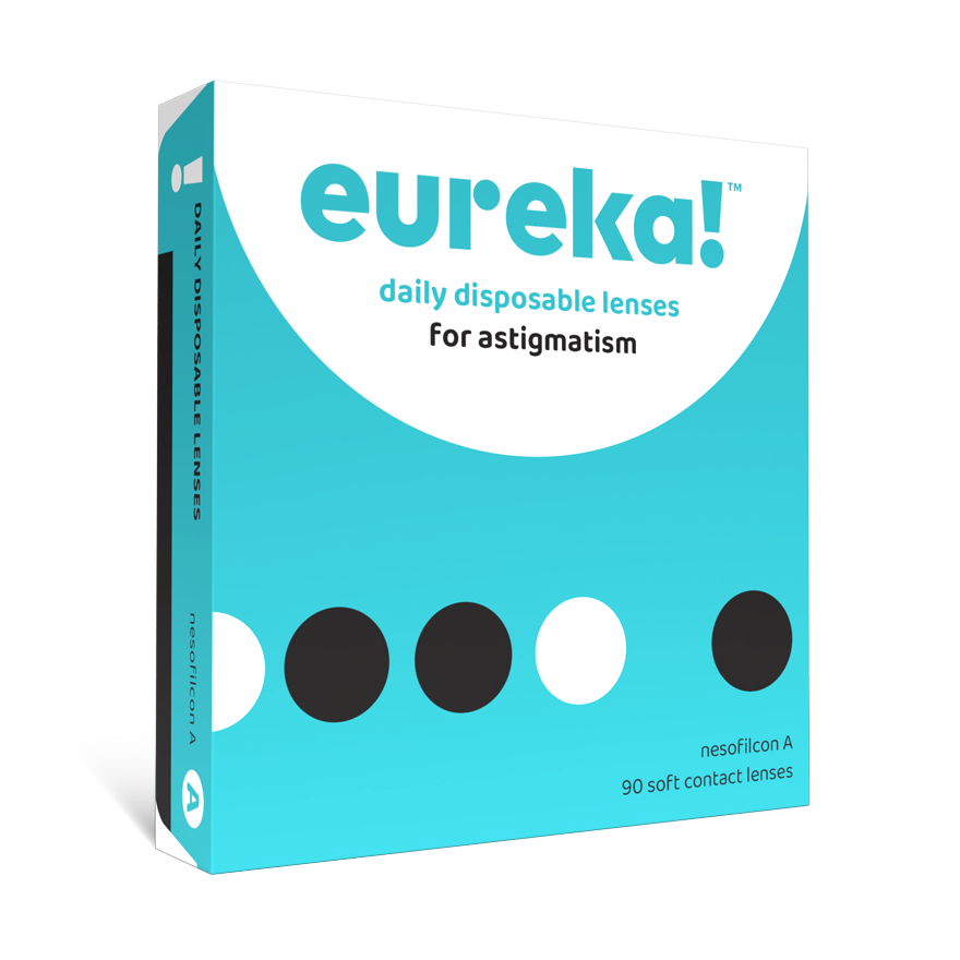 eureka! for Astigmatism 90pk - Contact Lenses from Walmart Contacts